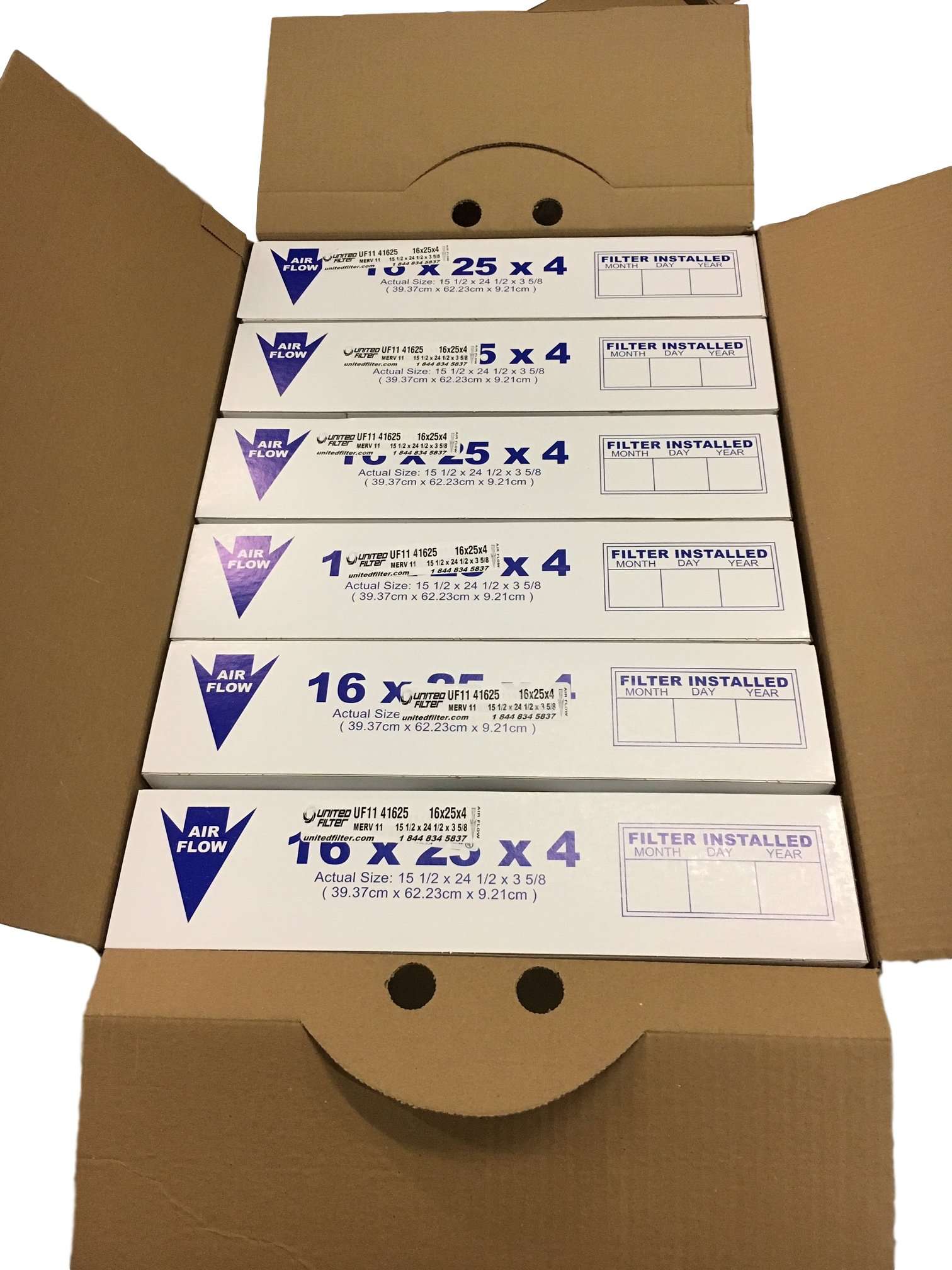 Shop 16x25x4 MERV 11 Air Filter Online - United Filter