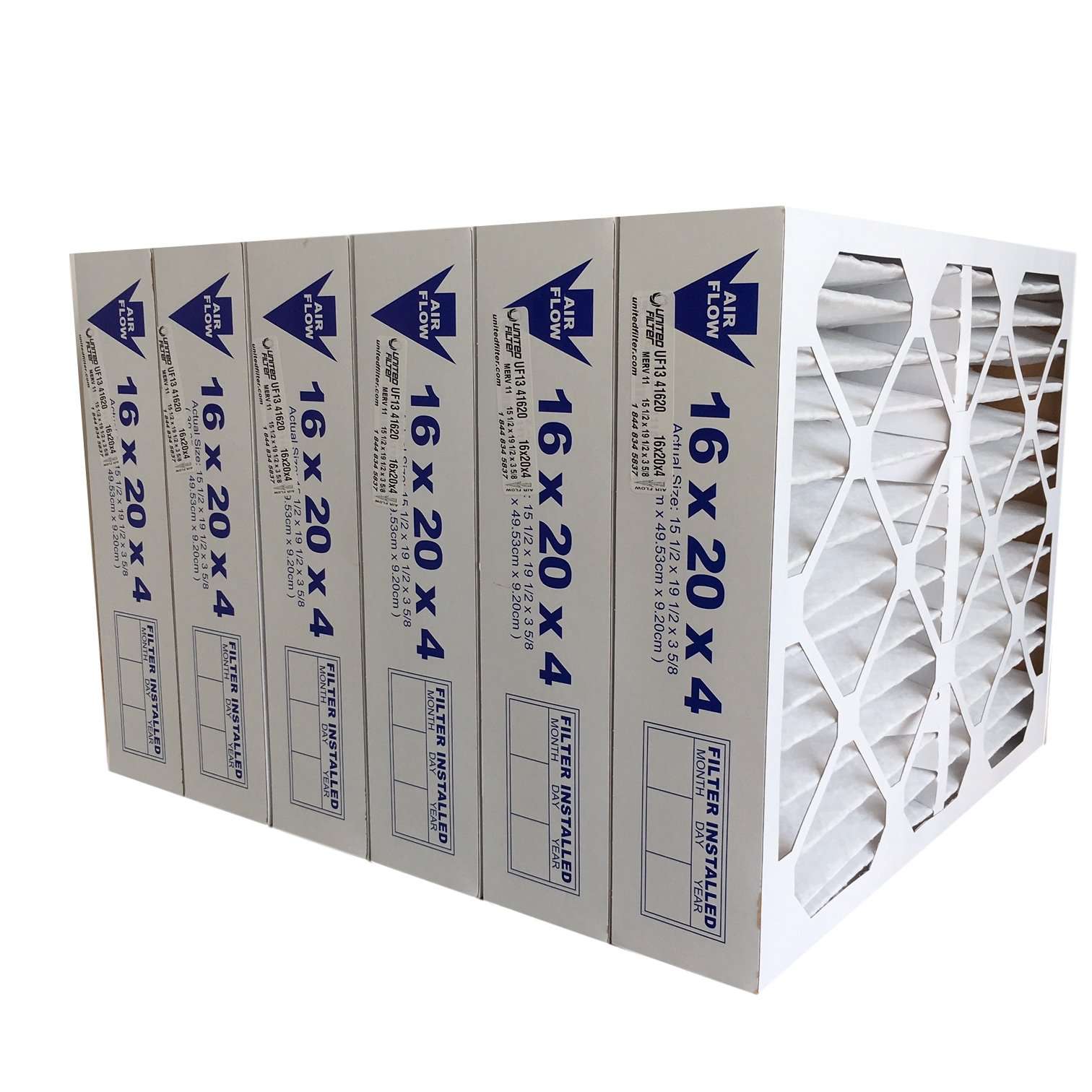 Order 16x20x4 MERV 13 Furnace Filter Online - United Filter
