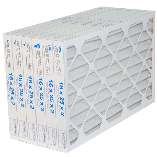 Order 16x25x2 MERV 8 Pleated Furnace Filter Online - United Filter